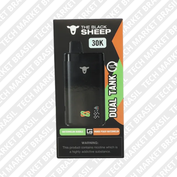 The Black Sheep 30K: 30.000 Puffs Dual Tank | Tech Market Brasil